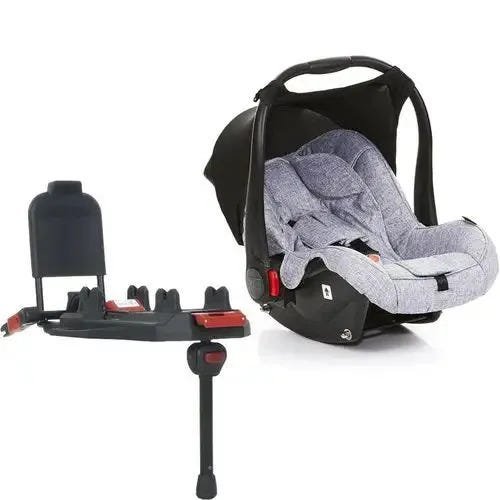 Bebê Conforto Risus Graphite Grey + Base Isofix - ABC Design | MadeiraMadeira