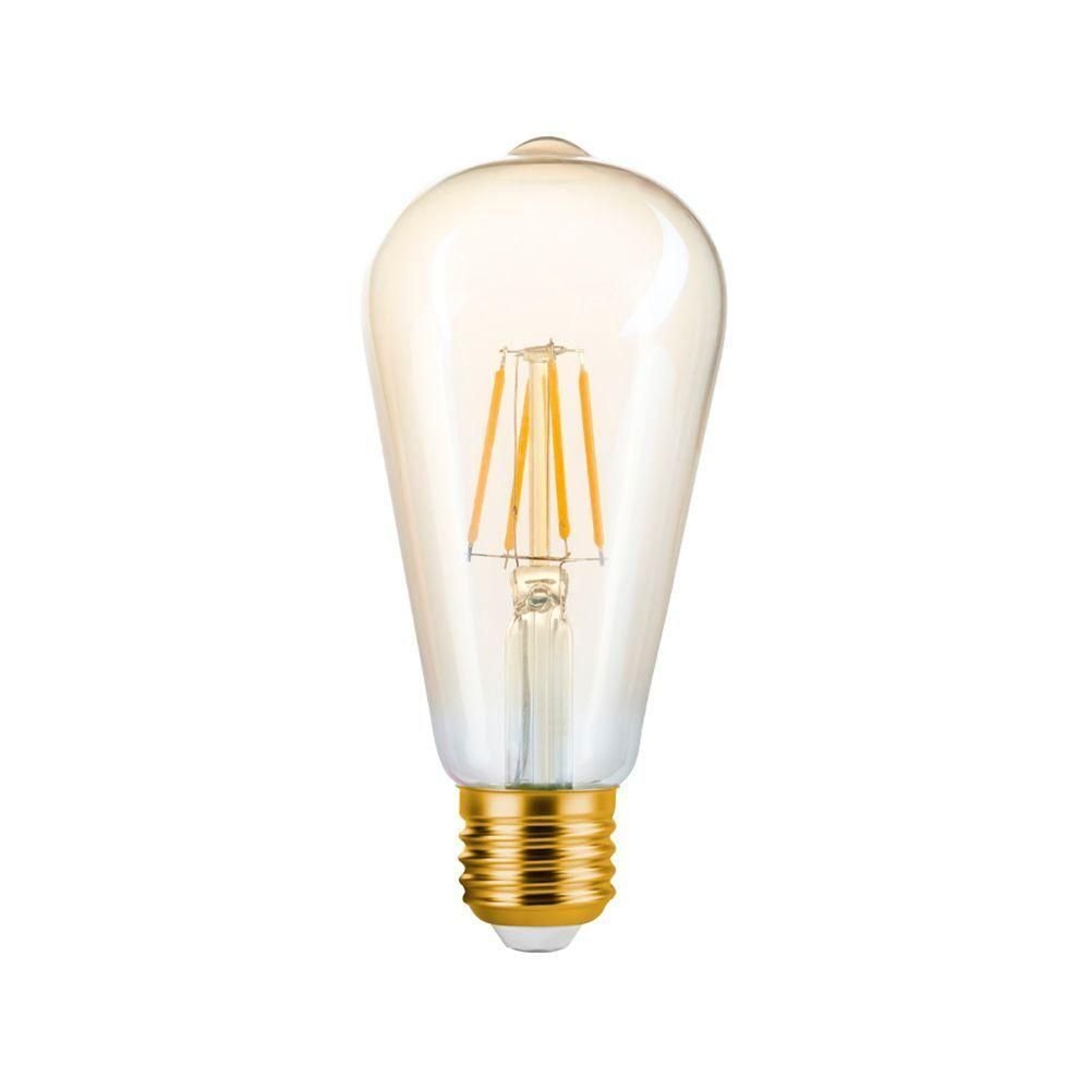 Lâmpada Led Save Energy Filamento St64 Vintage Ip65 4w E27 Bivolt Se ...