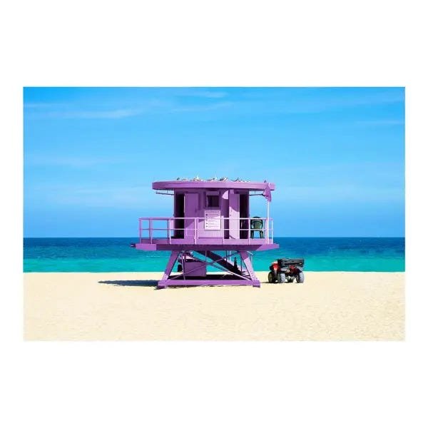 Painel Adesivo de Parede - Praia - Miami - 1084png | MadeiraMadeira