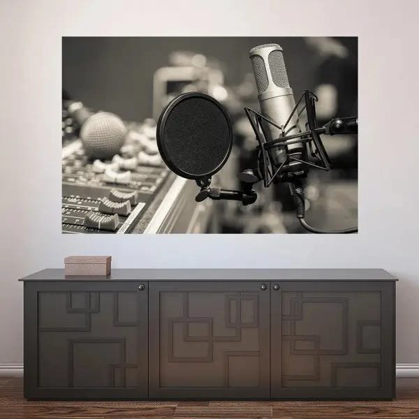 Painel Adesivo de Parede - Música - 1180png | MadeiraMadeira