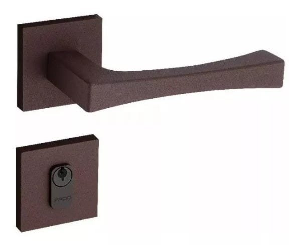 Fechadura Pado Vivaldi Roseta Quadrada Corten 55mm - EXTERNA ...