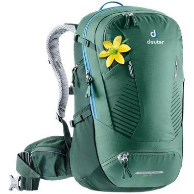Mochila TransAlpine 28 SL - Deuter - Verde escuro | MadeiraMadeira