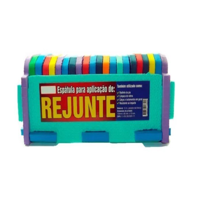 Kit 20 Espátula Para Aplicação de Rejunte em E.V.A | MadeiraMadeira