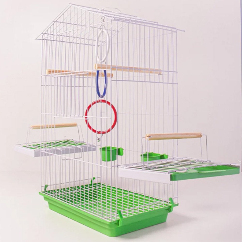 Gaiola Para Calopsita Viveiro Loris Ring Neck Jandaia Luxo | MadeiraMadeira