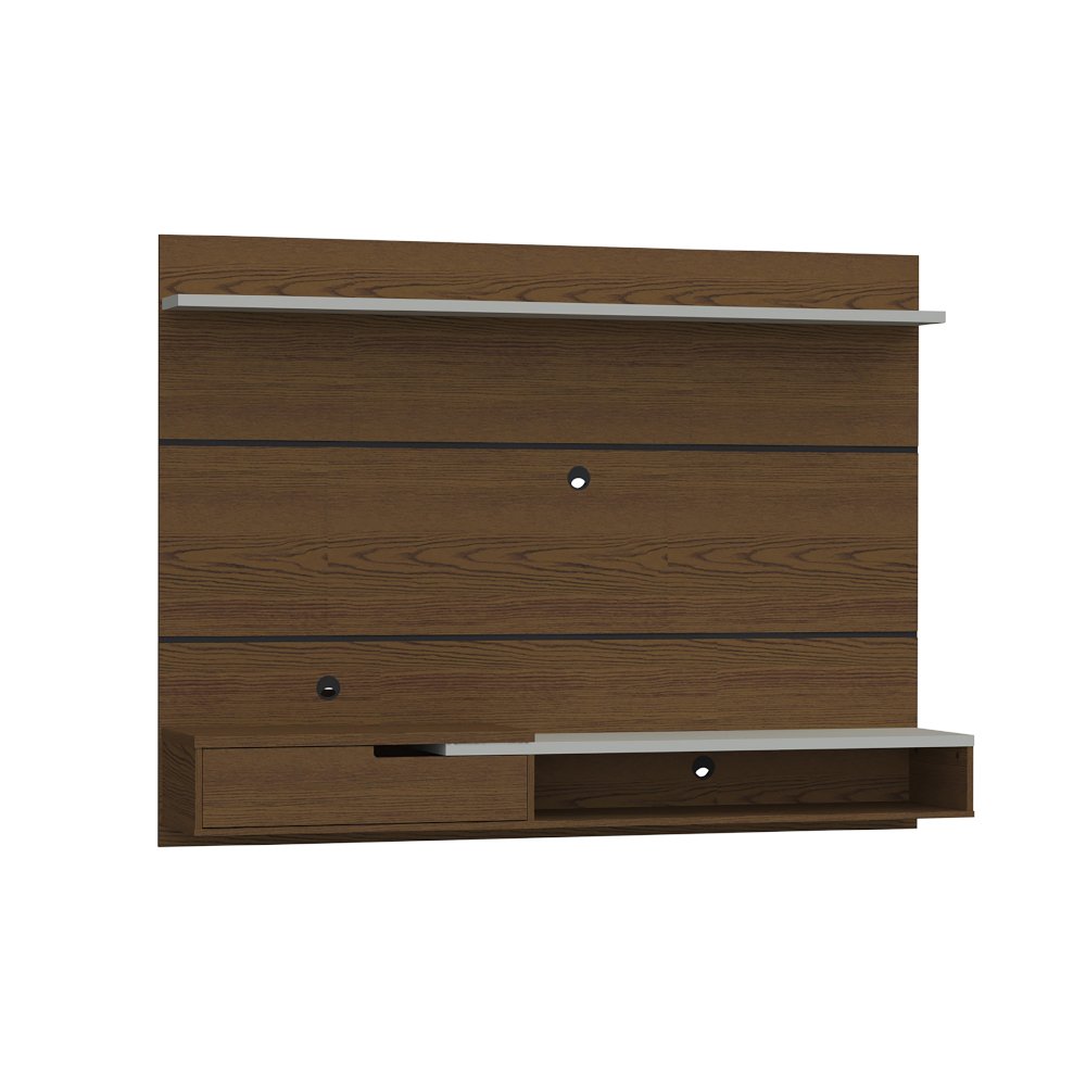 Painel Home Balaton Tv até 65 Polegadas Conhaque / Off White - Olivar ...