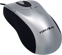 MOUSE ÓPTICO FORCE LINE PS/2 ANATOMICO COM SCROLL PRETO E PRATA 4716 ...
