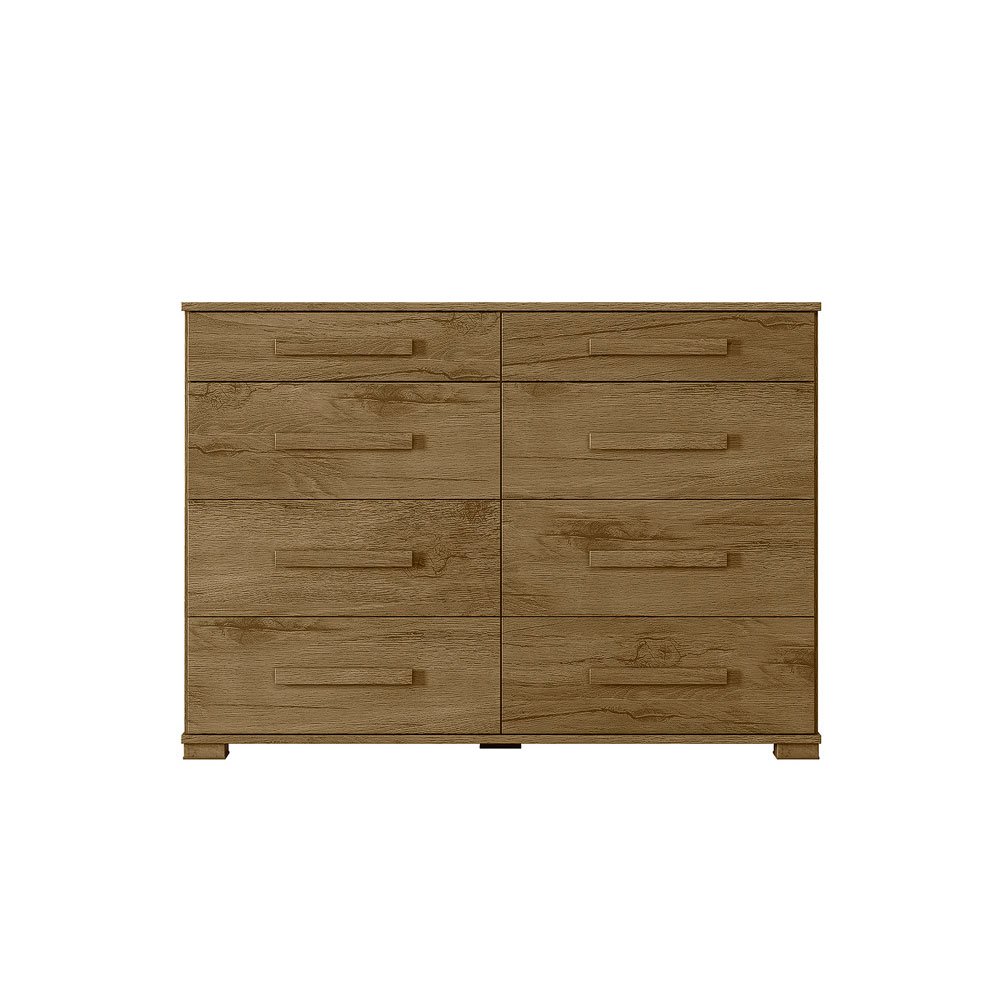 Cômoda Samambaia 8 Gavetas Cedro | MadeiraMadeira