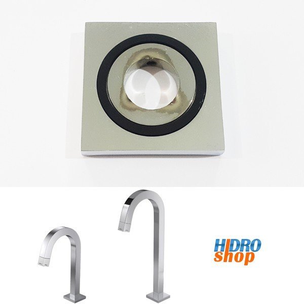 Canopla Torneira Deca Tube 1197 1198 Cromado - 4486020 | MadeiraMadeira