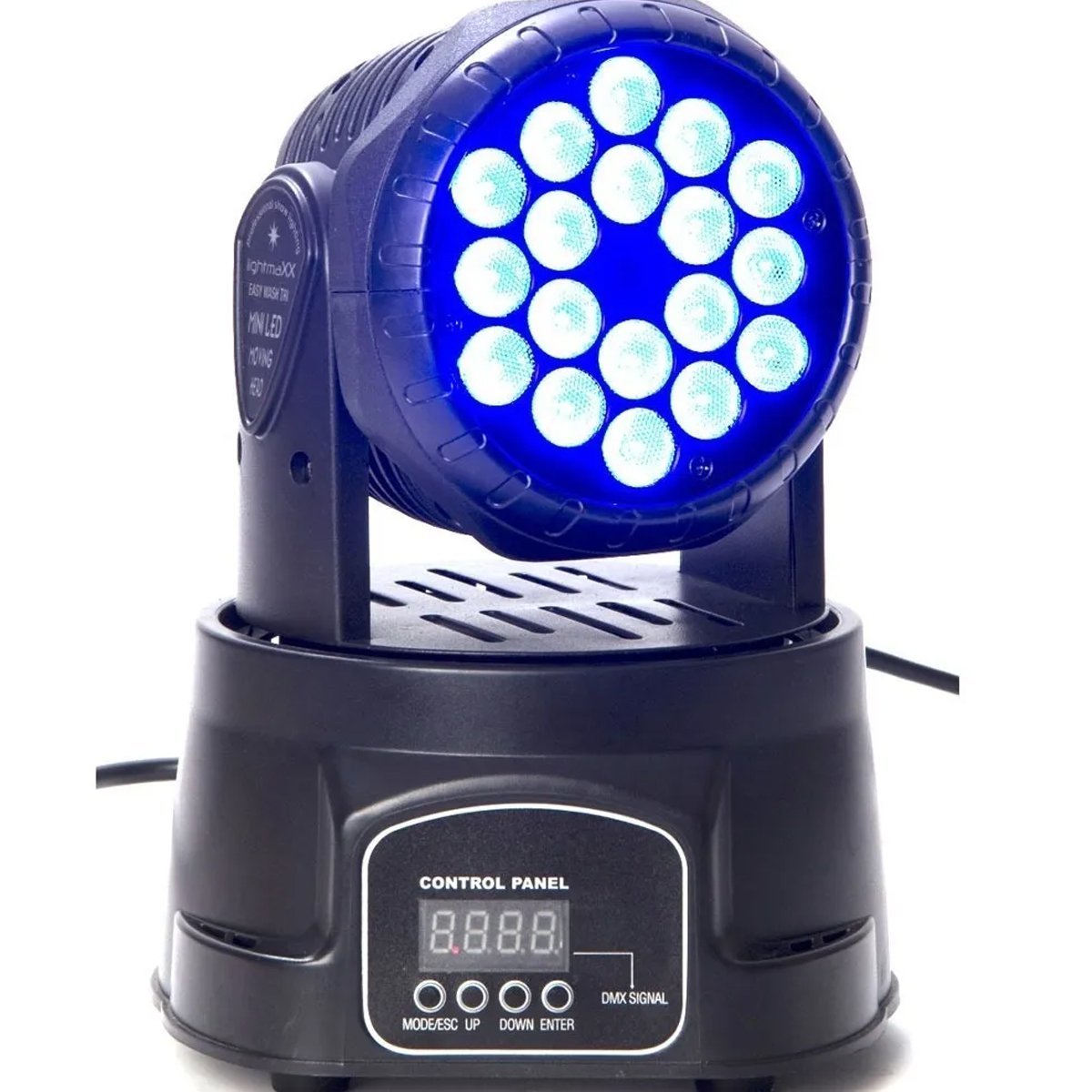 Moving Head RGB 18 Led 3 Watts Triled Lorben | MadeiraMadeira