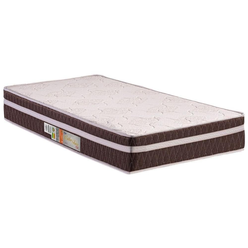 Colchão Solteiro Anatômico D28 - Orthoface Vip Euro Pillow Brown ...