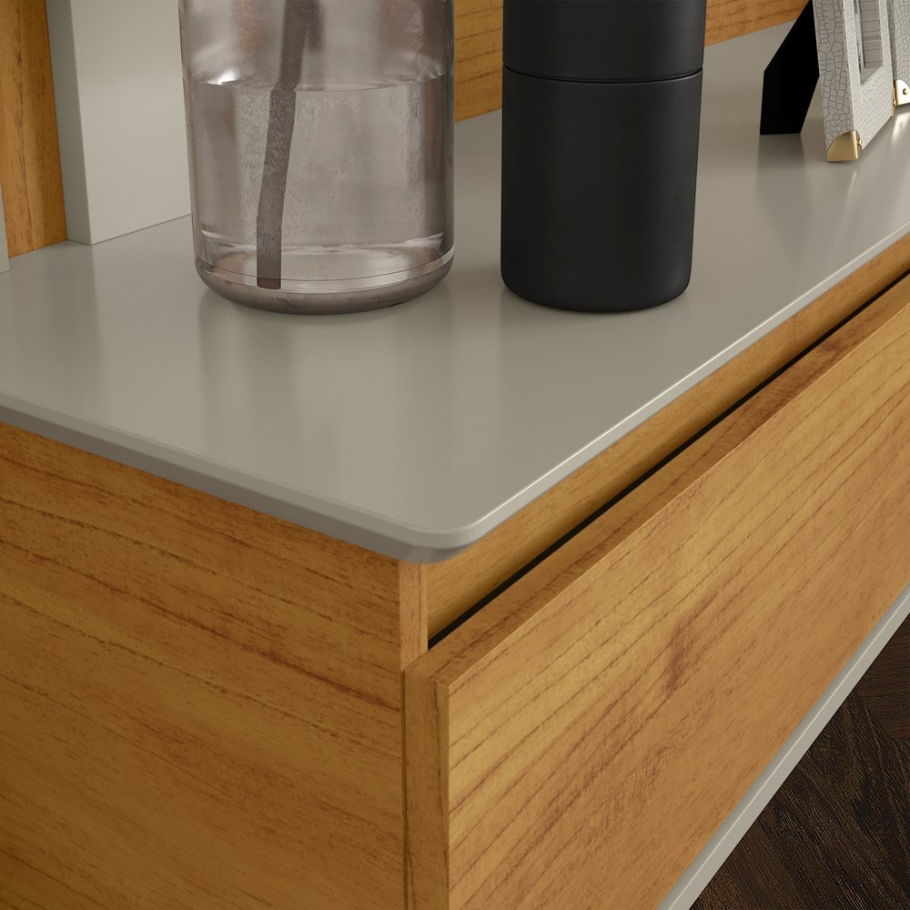 painel de tv até 50 polegadas com 2 portas luxo patrimar | MadeiraMadeira