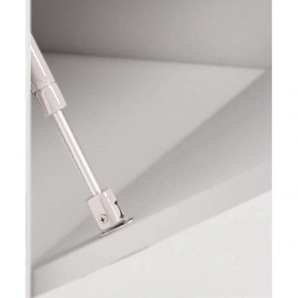 Gabinete de Banheiro 1 Porta Vidro Reflecta Basculante 1 Gaveta 1 Cuba ...