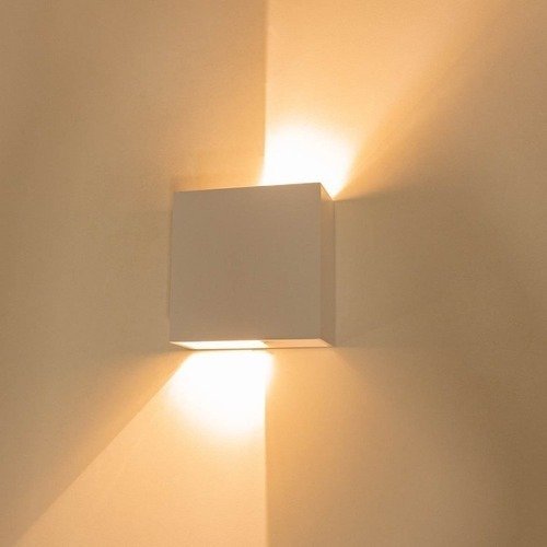 Arandela Slim Branca Concept Led 4w Facho Ajustável 3000k | MadeiraMadeira