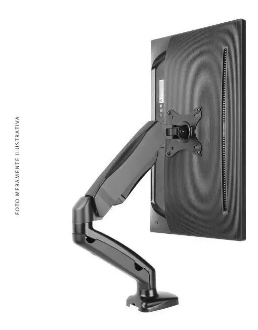 Suporte De Monitor Mesa Articulado Gas 13 A 27 Vesa 100x100 Vinik ...