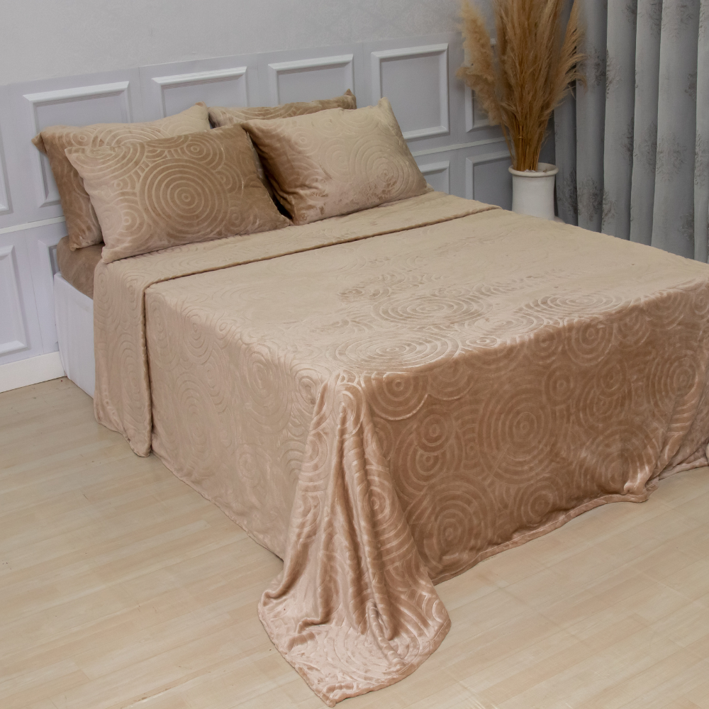 Manta de Microfibra Casal Antialérgica Soft Alto-relevo Geométrico 2 ...