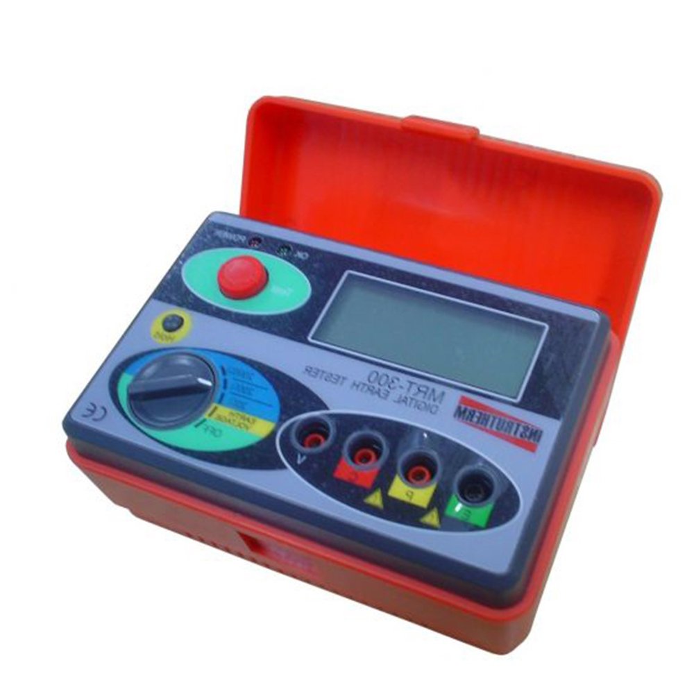 Medidor Resistência Aterramento Terrômetro Digital De 0 A 2000 Ohms Mrt ...