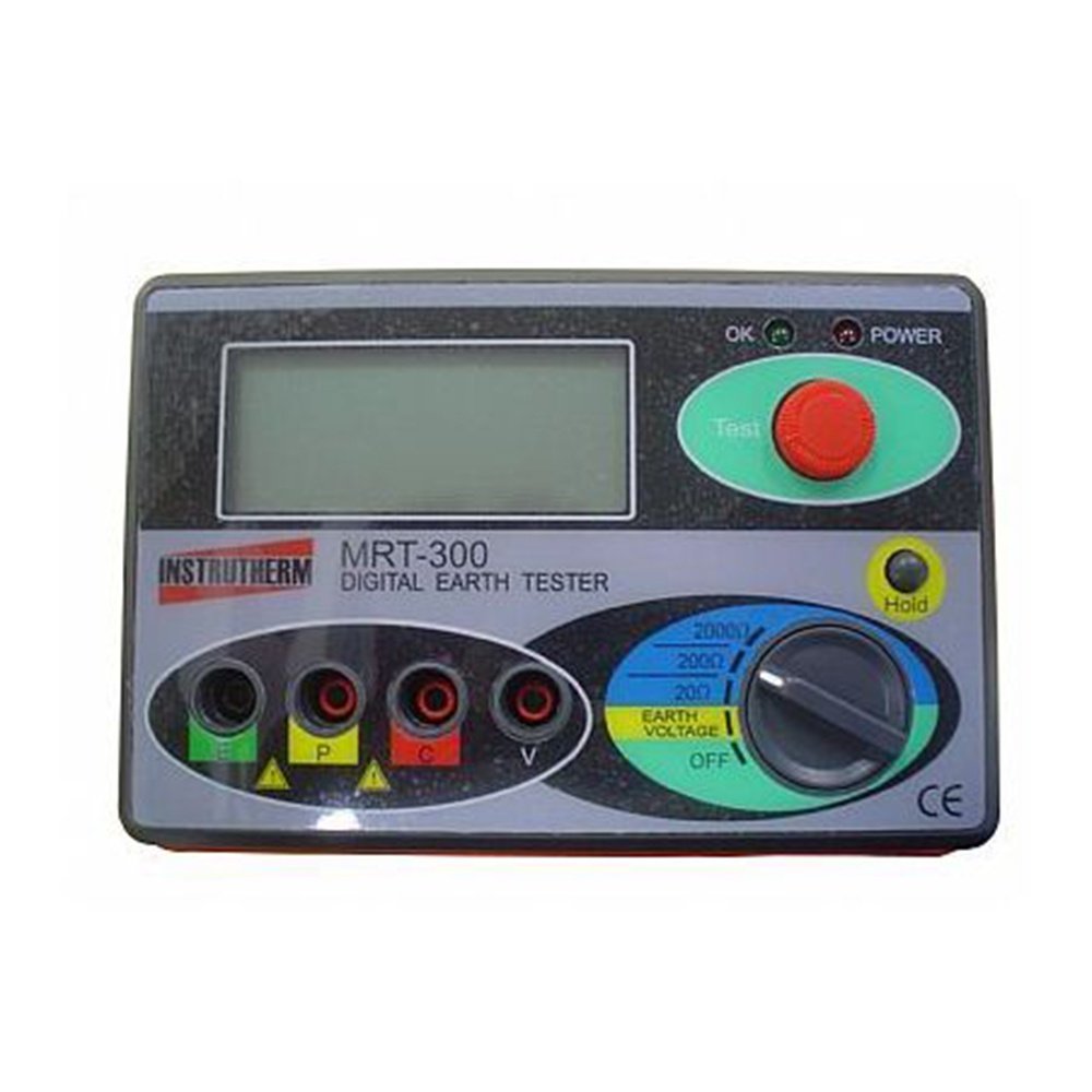 Medidor Resistência Aterramento Terrômetro Digital De 0 A 2000 Ohms Mrt ...