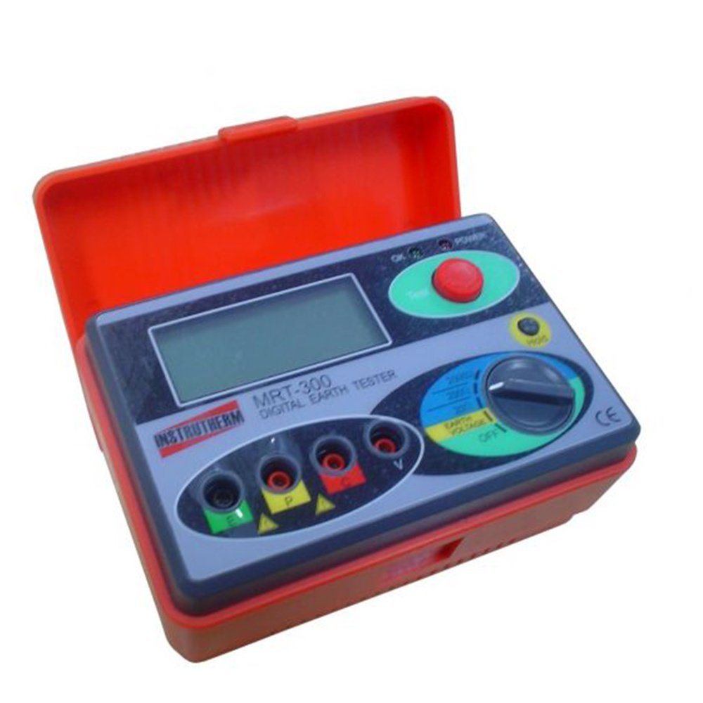 Medidor Resistência Aterramento Terrômetro Digital De 0 A 2000 Ohms Mrt ...