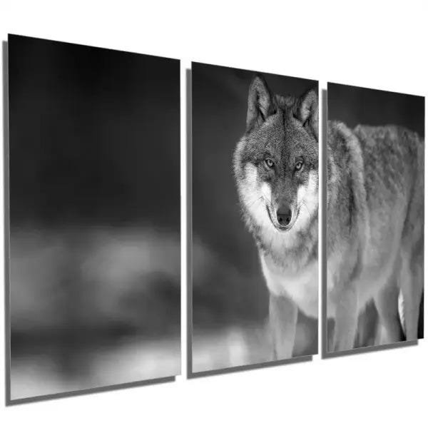 Quadros Decorativos Sala Quarto Lobo Pb | MadeiraMadeira