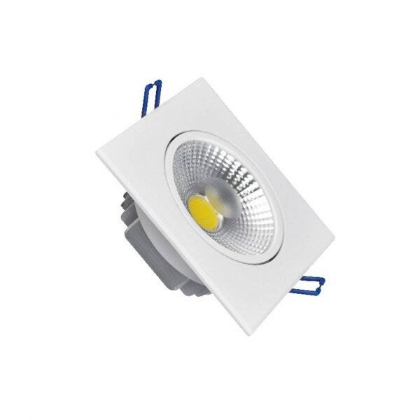 Spot LED Direcionável Quadrado 10W Gaya | MadeiraMadeira