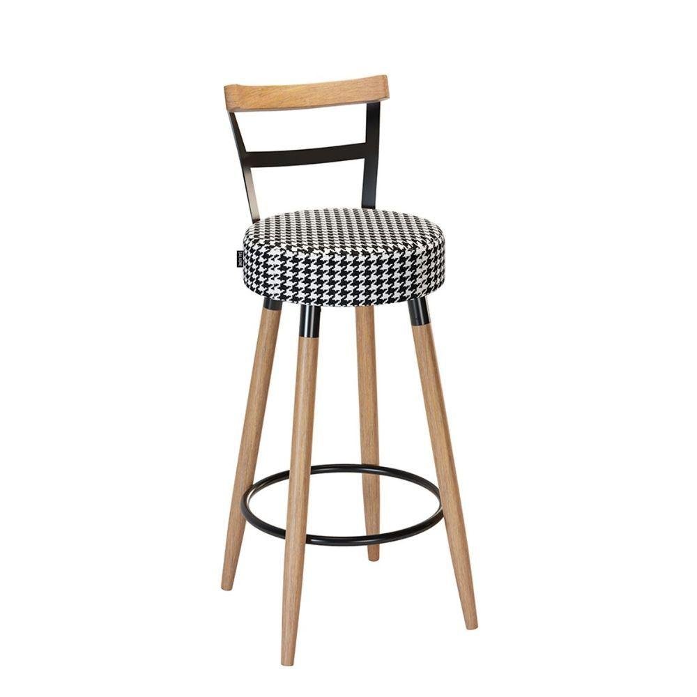 Kit 2 Banquetas Estofadas Alta área Gourmet Moscou Em Suede ...