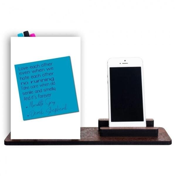 Organizador de Mesa Greys Anatomy Post It | MadeiraMadeira