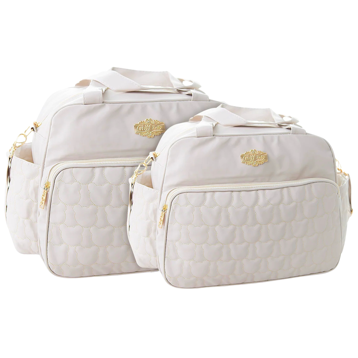 Kit Bolsas Maternidade Griff Baby Clássica Urso Bege | MadeiraMadeira