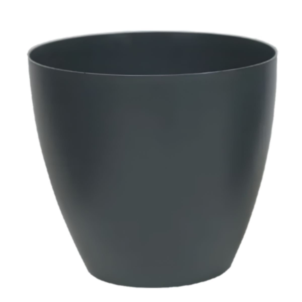 Vaso Cachepot Bage (6x6) Cor Grafite Vasart | MadeiraMadeira