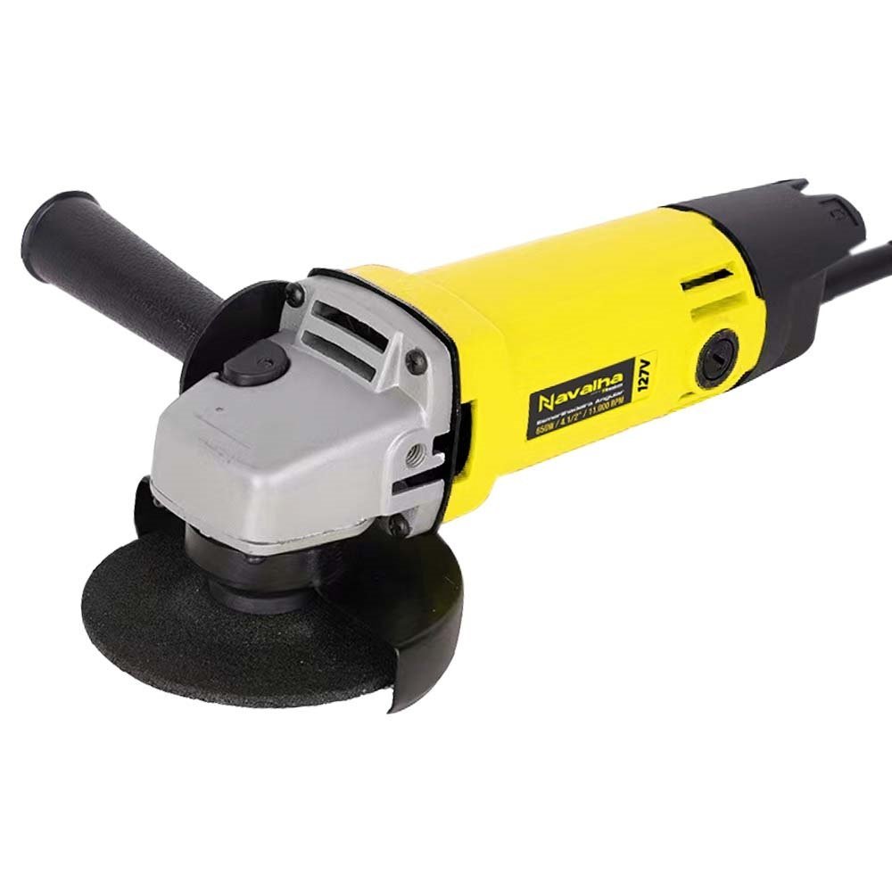 ESMERILHADEIRA ANGULAR 4.1/2 POL TITANIUM + 5 DISCOS | MadeiraMadeira