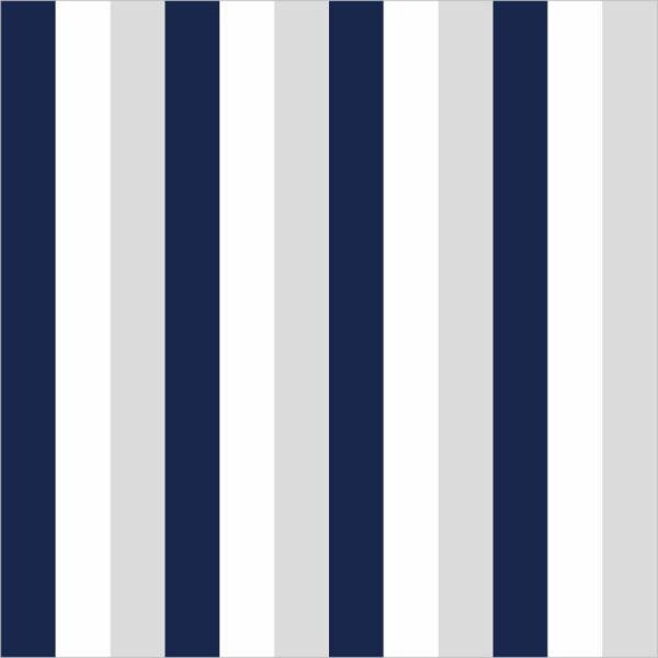 Papel de Parede Listrado Azul | MadeiraMadeira