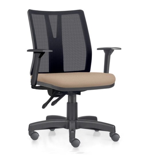 Cadeira Addit Frisokar Diretor Tela Preta Back System Ergonômica ...