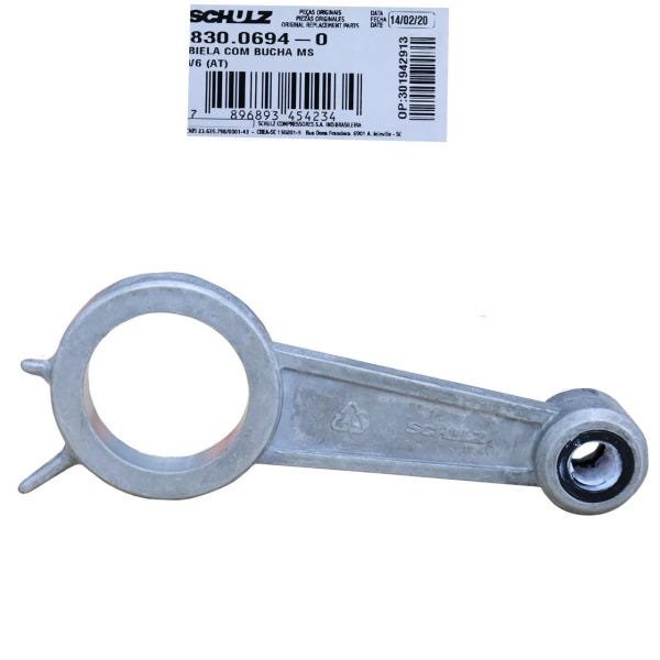 Biela com Bucha Compressor de Ar Schulz MSV6 Original | MadeiraMadeira