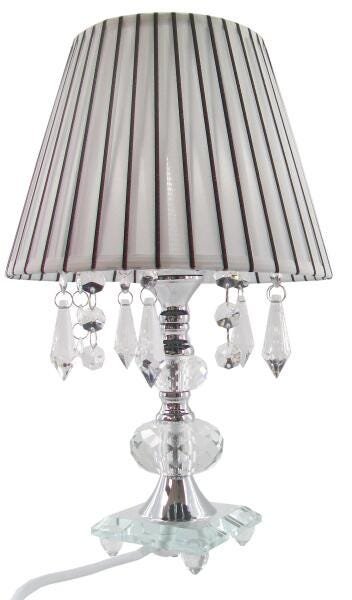 Abajur Retro de Vidro Cristal Glass 35cm | MadeiraMadeira