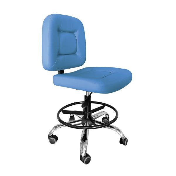 Cadeira Executiva Azul Céu Cb 1466 Cadeira Brasil | MadeiraMadeira