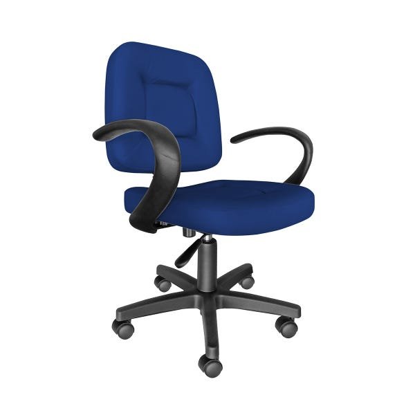Cadeira Executiva Azul Escuro Cb 1446 | MadeiraMadeira
