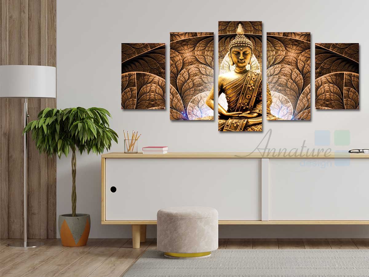 Quadro Decorativo Buddha - Buda Tibetano Versão 02 | MadeiraMadeira