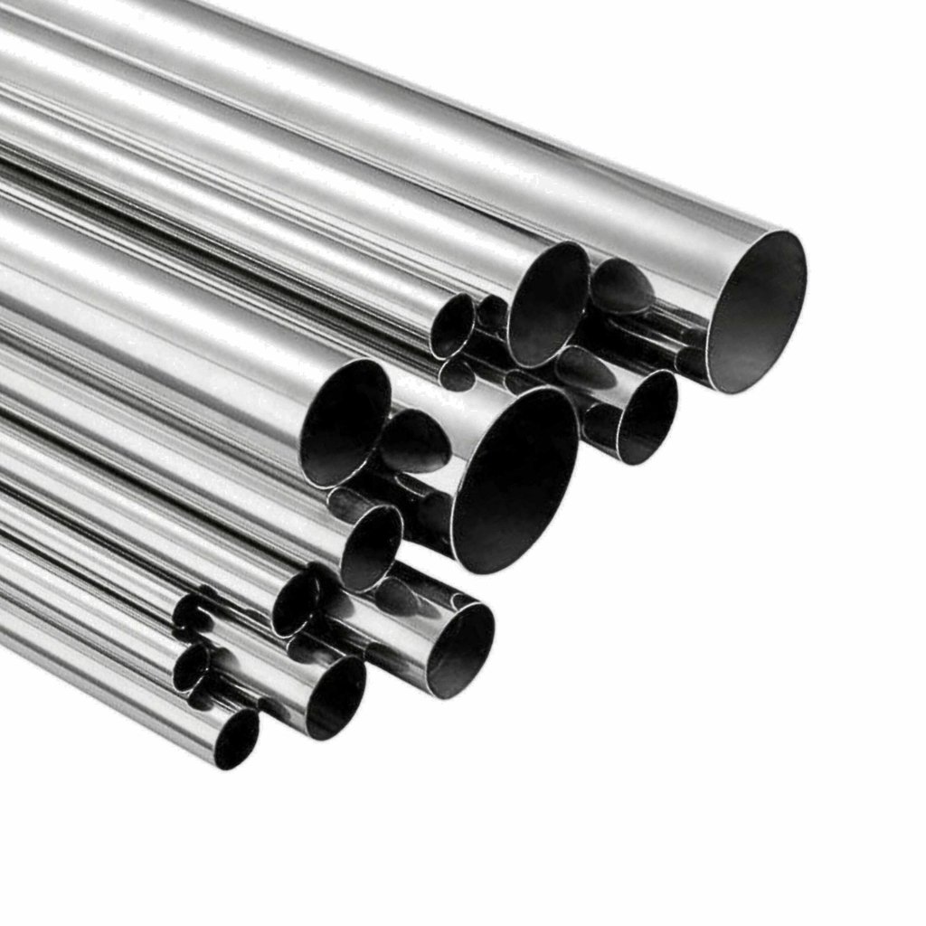 Tubo Inox - 08,00mm X 1,00mm - Polido - 304/l - C/c - 90 Cm | MadeiraMadeira