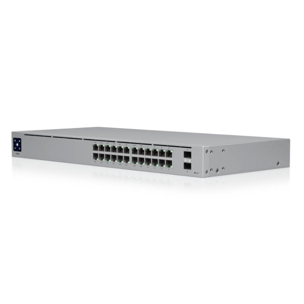 Switch 24 Portas Ubiquiti Unifi - 24 Portas Gigabit - 2 Portas Sfp ...