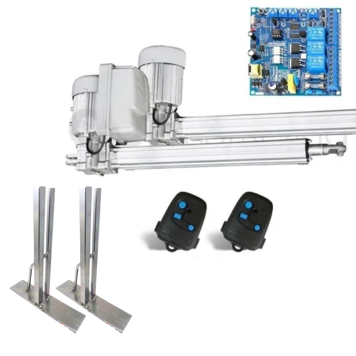 KIT MOTOR PIVO GOLD MAX 220V 4020 NICE/PECCININ C/ Suporte | MadeiraMadeira