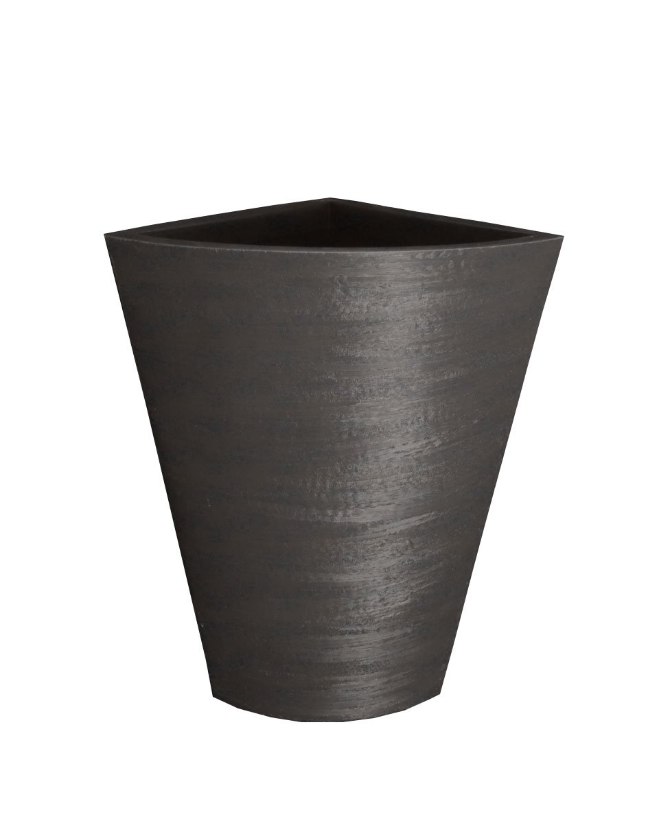 Vaso Planta 65x50 Canto Parede Polietileno BGPLASTICOS V23 MARROM ...