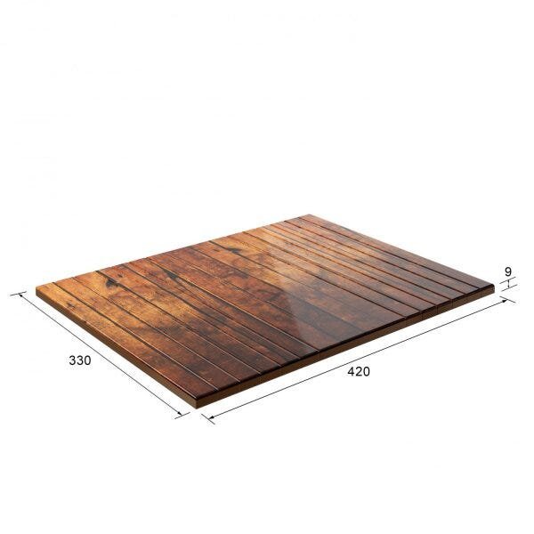 Esteira Flexível para Braço de Sofá Wood Amadeirado Isadora Design ...