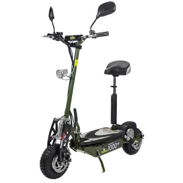 Patinete Elétrico Two Dogs 1000w 48v Verde Oliva | MadeiraMadeira