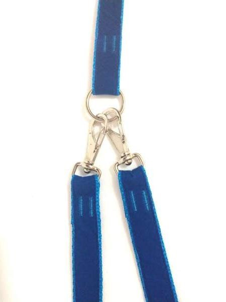 Guia dupla para cachorros azul tamanho único | MadeiraMadeira