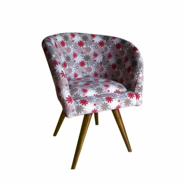 Poltrona ARES 1038 01 Lugar, Base Palito Imbuia | MadeiraMadeira