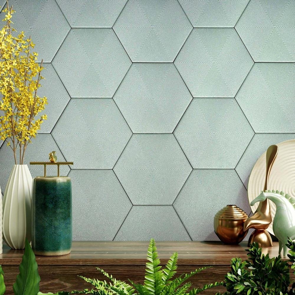 Revestimento Ceramico Connect Green Brilhante Hexagonal Bold V2 (caixa ...