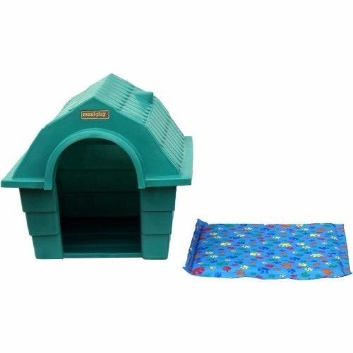 Casinha para Cachorro Dog House Média Verde Especial | MadeiraMadeira