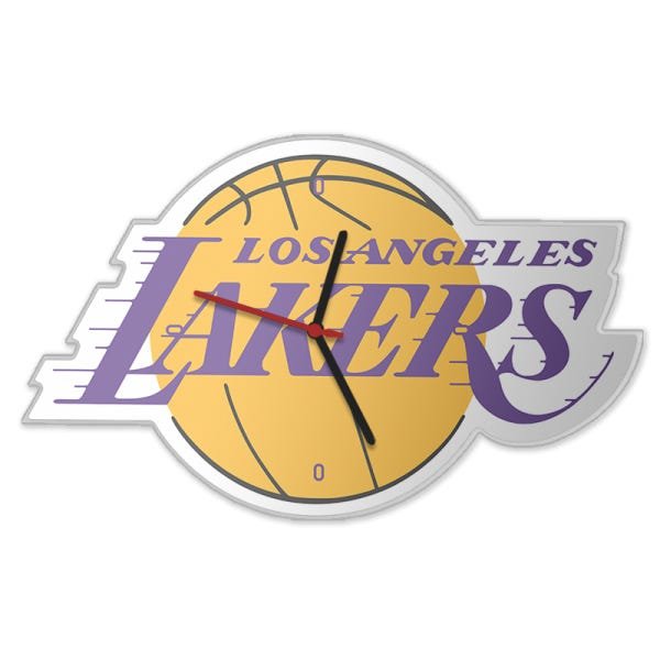 Relógio Nba Los Angeles Lakers Oficial | MadeiraMadeira