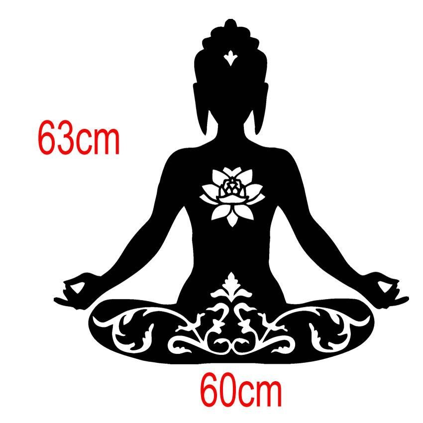 Adesivo Buda Decoração Budismo:verde | MadeiraMadeira