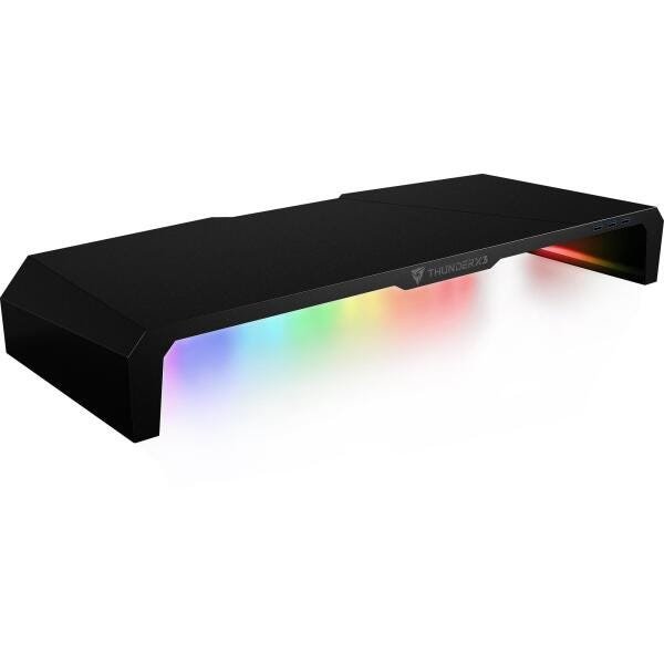 Suporte para Monitor Rgb Hex As5 Preto Thunderx3 | MadeiraMadeira