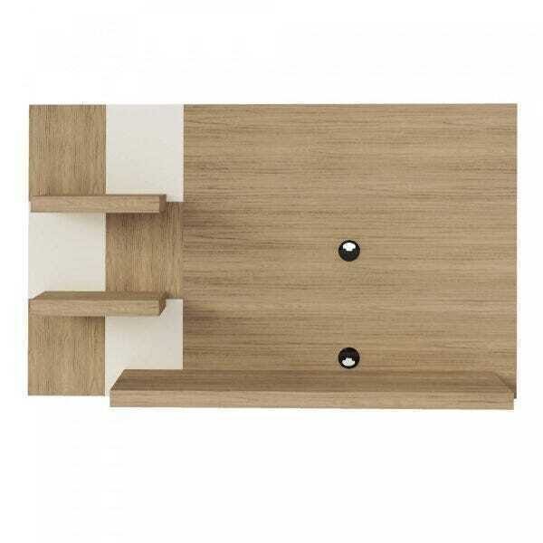 Painel para TV até 50 Polegadas 3 Prateleiras Chess Artely | MadeiraMadeira